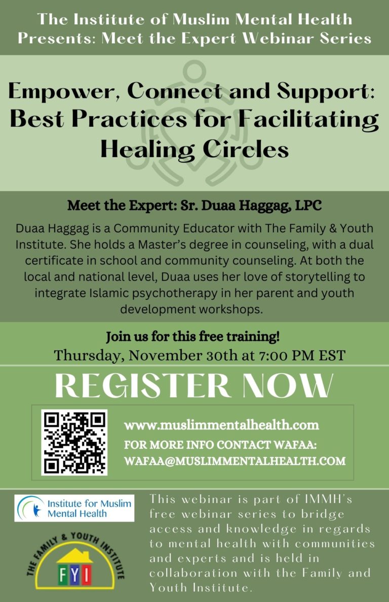 Homepage - Institute for Muslim Mental Health