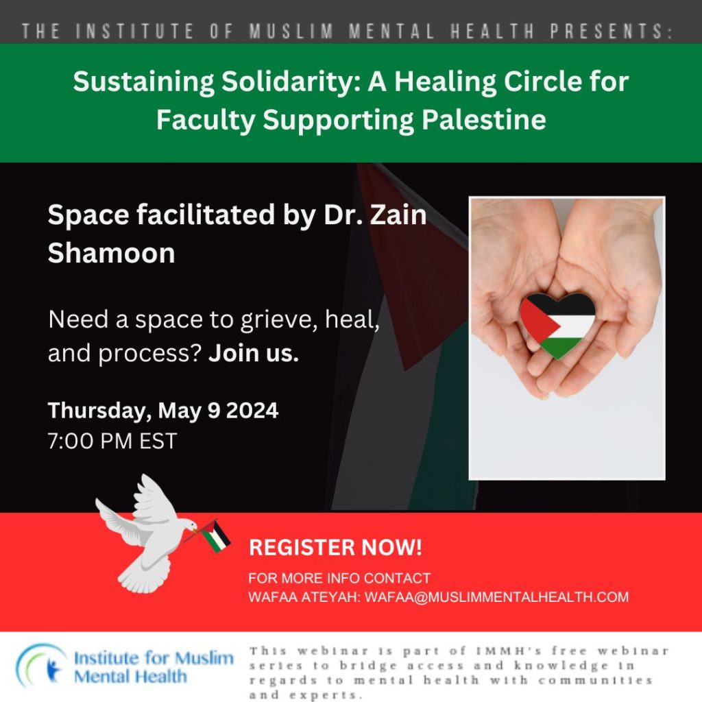 Meet The Expert - Institute for Muslim Mental Health